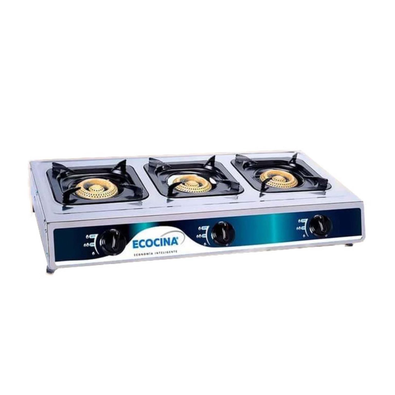 Estufa Ecocina Gas 3Q - Dekorama